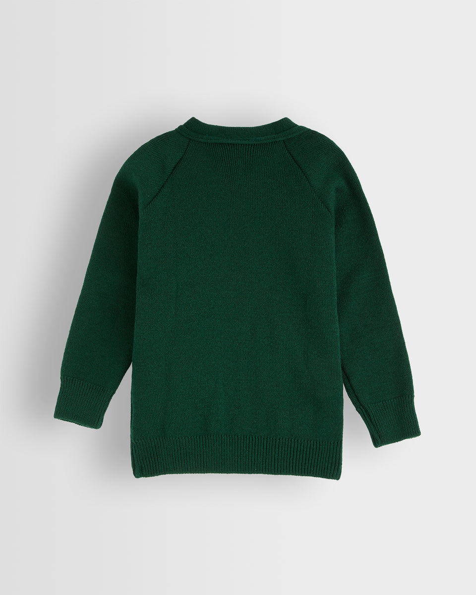 Girls Green Cardigan – Direct Clothing