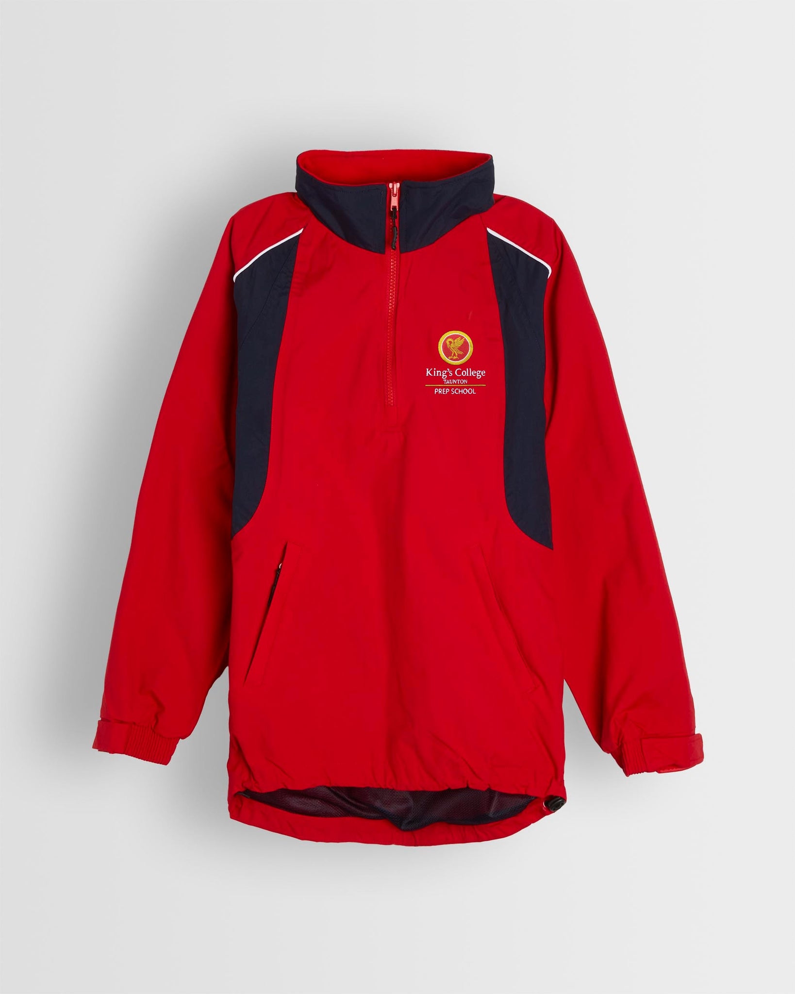 Red Waterproof Tracksuit Top- New Logo – Direct Clothing