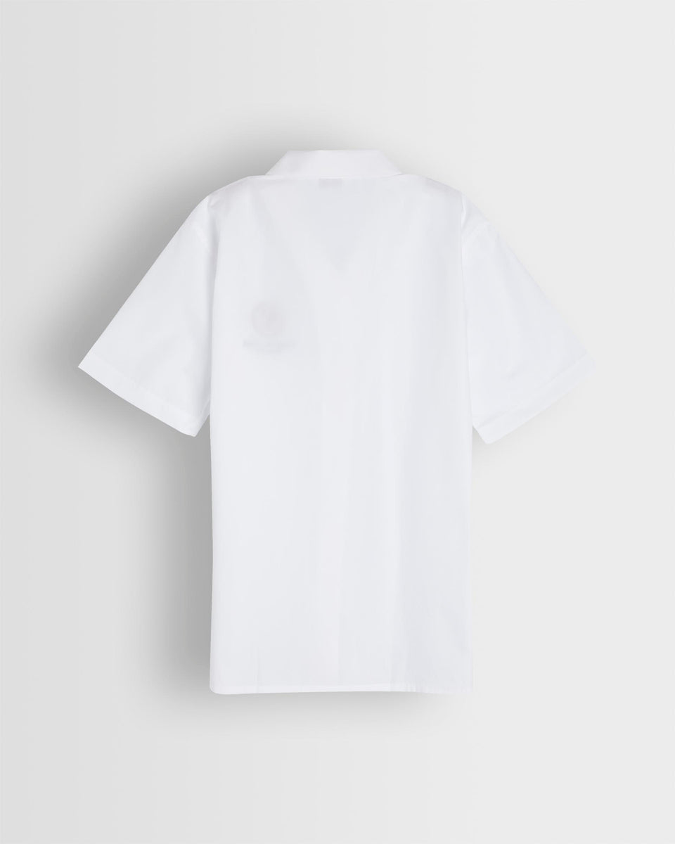 White Short Sleeve Summer Blouse- New Logo (Uniform A) – Direct Clothing