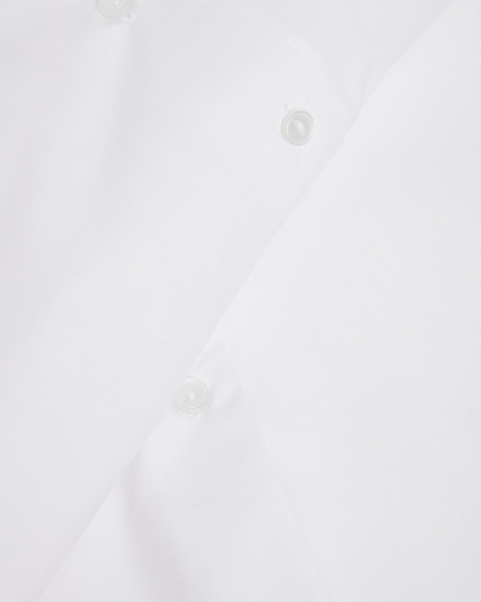 White Short Sleeve Summer Blouse- New Logo (Uniform A) – Direct Clothing