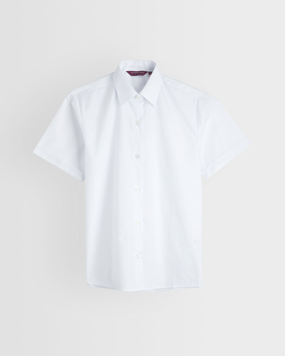 Boys White Short Sleeve Shirt - Pack of 2 – Direct Clothing