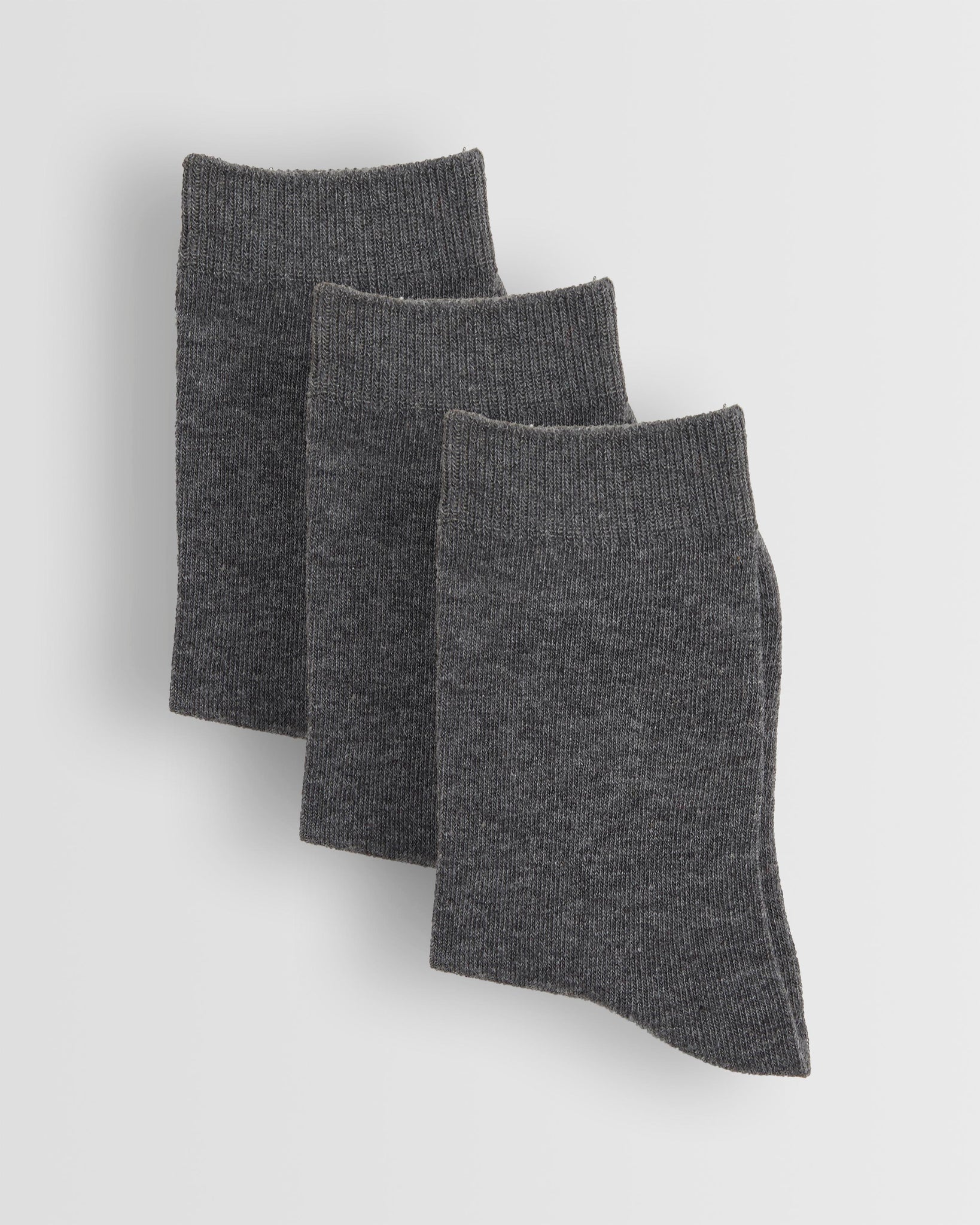 Grey Ankle Socks- Pack of 3 – Direct Clothing