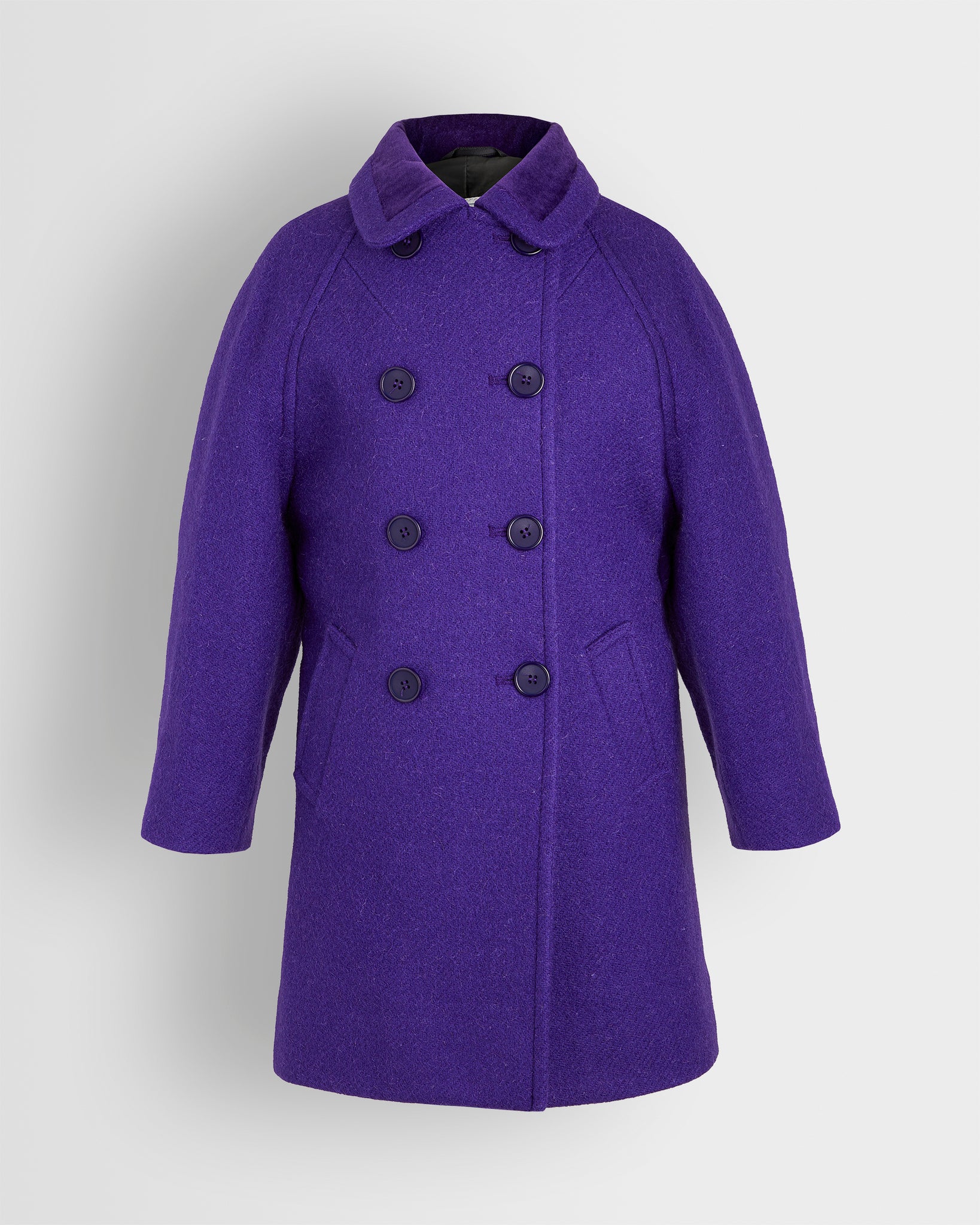 Purple Tweed Coat – Direct Clothing