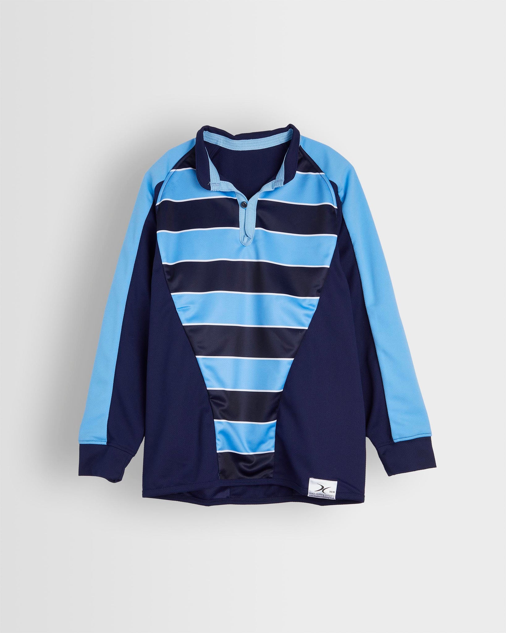 Navy-Blue Rugby Shirt – Direct Clothing